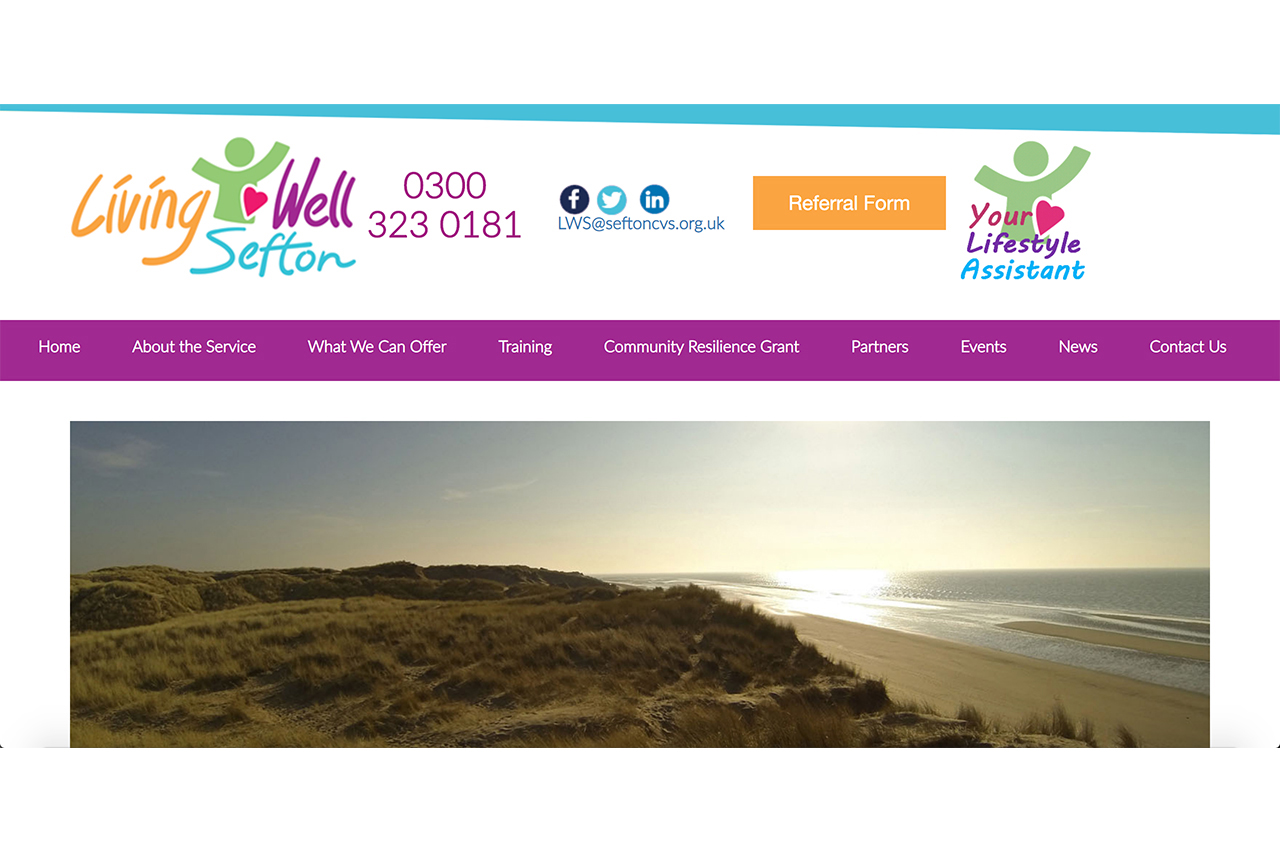 Living Well Sefton Website Now Live! - Brighter Living Partnership